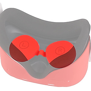 Silicone Cover, Touch Controller Grip Cover & Lens Protector Set for Oculus Quest 2, 3 in 1 VR Accessories, Upgrade Solide Protecion for Your Ouest 2, Soft Comfortable Sweatproof