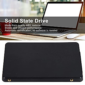 PUSOKEI Extreme Portable SSD, Upgrade PC or Laptop Memory and Storage, External Solid State Drive, 2.5in Auto Identification for Sata SSD for Desktop Computers, Notebook(60GB)