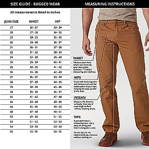 Wrangler mens Rugged Wear Unlined denim jackets, Vintage Indigo, X-Large US