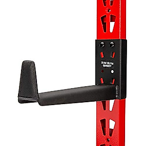 Craftsman 6-Arm, 10-Inch Deep Cantilever Rack Workshop for Wood, Lumber or Pipe Storage System, Arms Feature Anti-Marring Rubberized Coating and Roll Stops, 150-pound Capacity