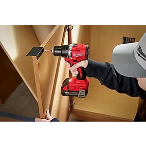 Milwaukee 3601-20 M118 18V Lithium-Ion Brushless Cordless 1/2 in. Compact Drill/Driver (Tool Only), Red