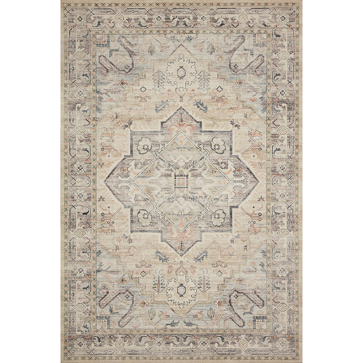 Loloi II Hathaway Multi/Ivory 9'-0" x 12'-0" Area Rug