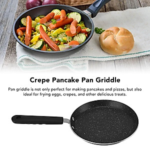 Crepe Pancake Pan Griddle Household Pan Maker Frying Pan Thousand Feuille Pan Pot Round Shape Crepe Pans (6in)