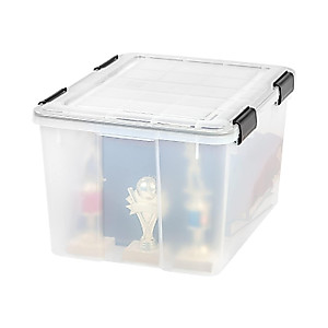 IRIS Weathertight Storage Box, 46.6 Qt