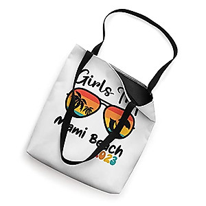 Miami Beach Girl's Trip 2023 Weekend Trip Vacation Travel Tote Bag