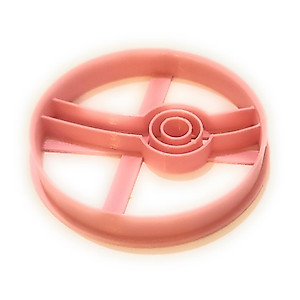 T3D Cookie Cutters Pokeball Cookie Cutter, Suitable for Cakes Biscuit and Fondant Cookie Mold for Homemade Treats