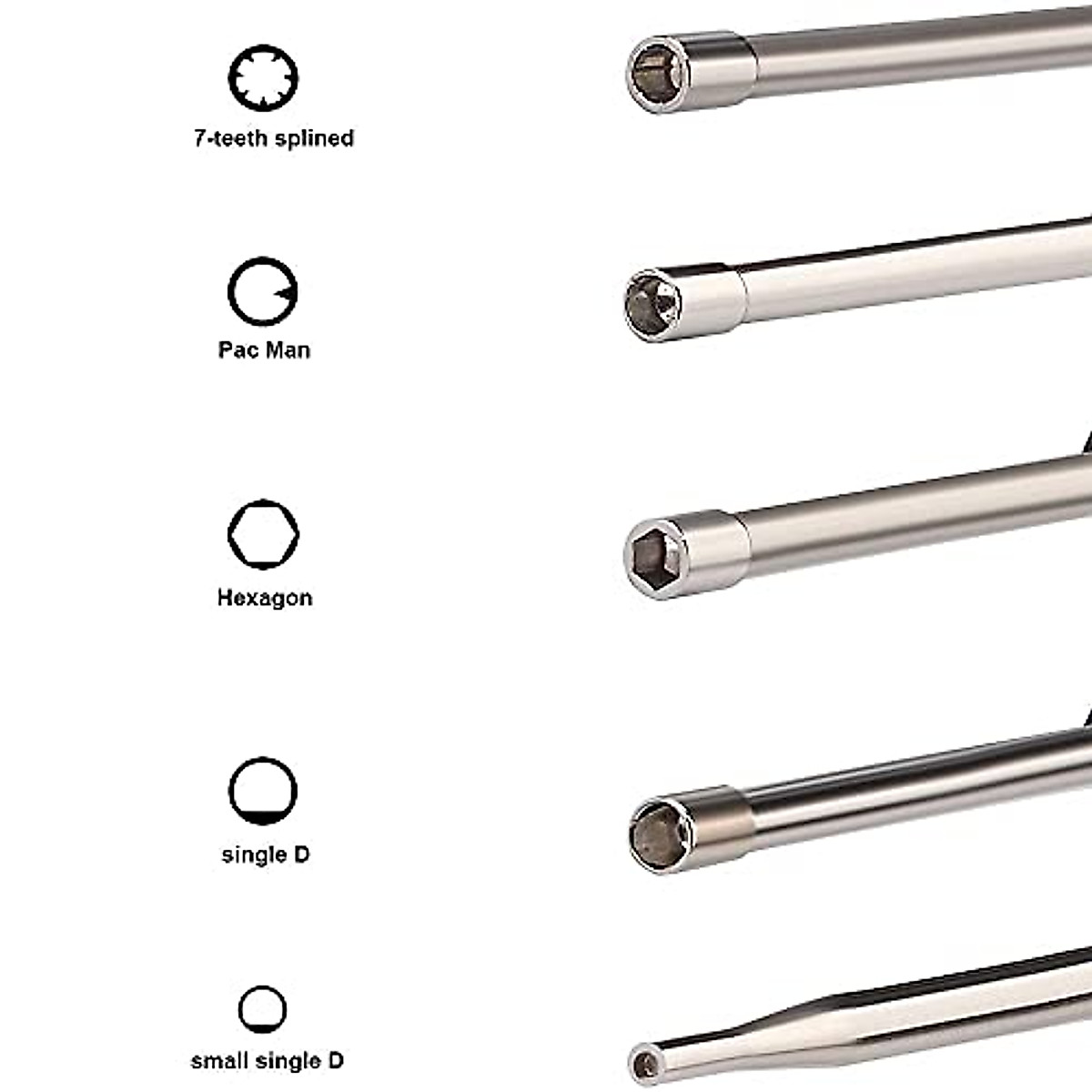 Hipa Carburetor Adjustment Tool Carrying Case Cleaning Bursh for Common 2 Cycle Small Engine Echo STHIL Poulan Husqvarna MTD Ryobi Homelite Trimmer Weed Eater Chainsaw 10Pack