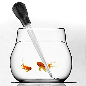 JANEMO Turkey Baster,30ML Heat Resisting Strong Suction Meat Baster,Suitable for Fish Tank Cleaning,Plant Watering,Barbecue,Roasting,Transparent