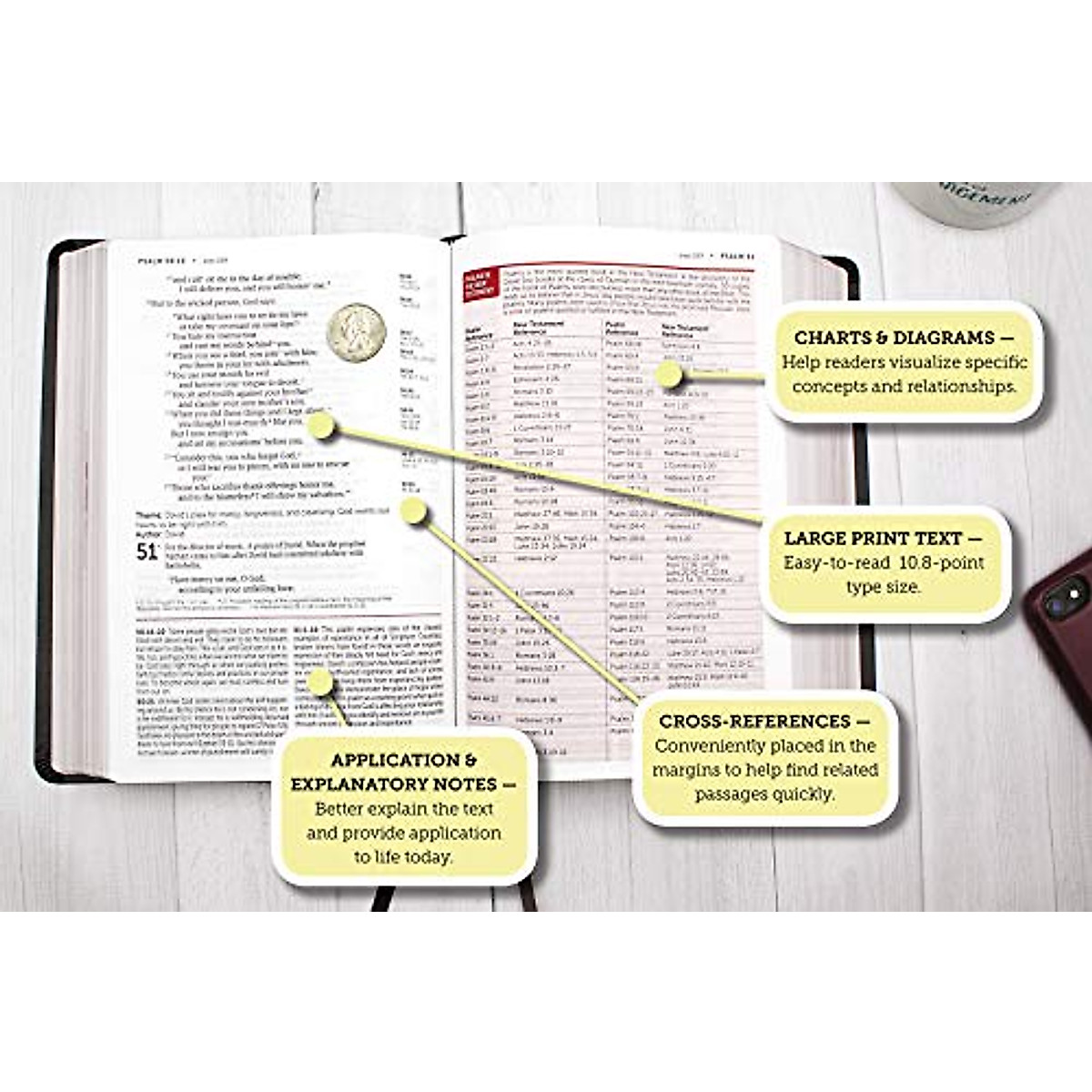 NIV, Life Application Study Bible, Third Edition, Large Print, Bonded Leather, Brown, Red Letter, Thumb Indexed