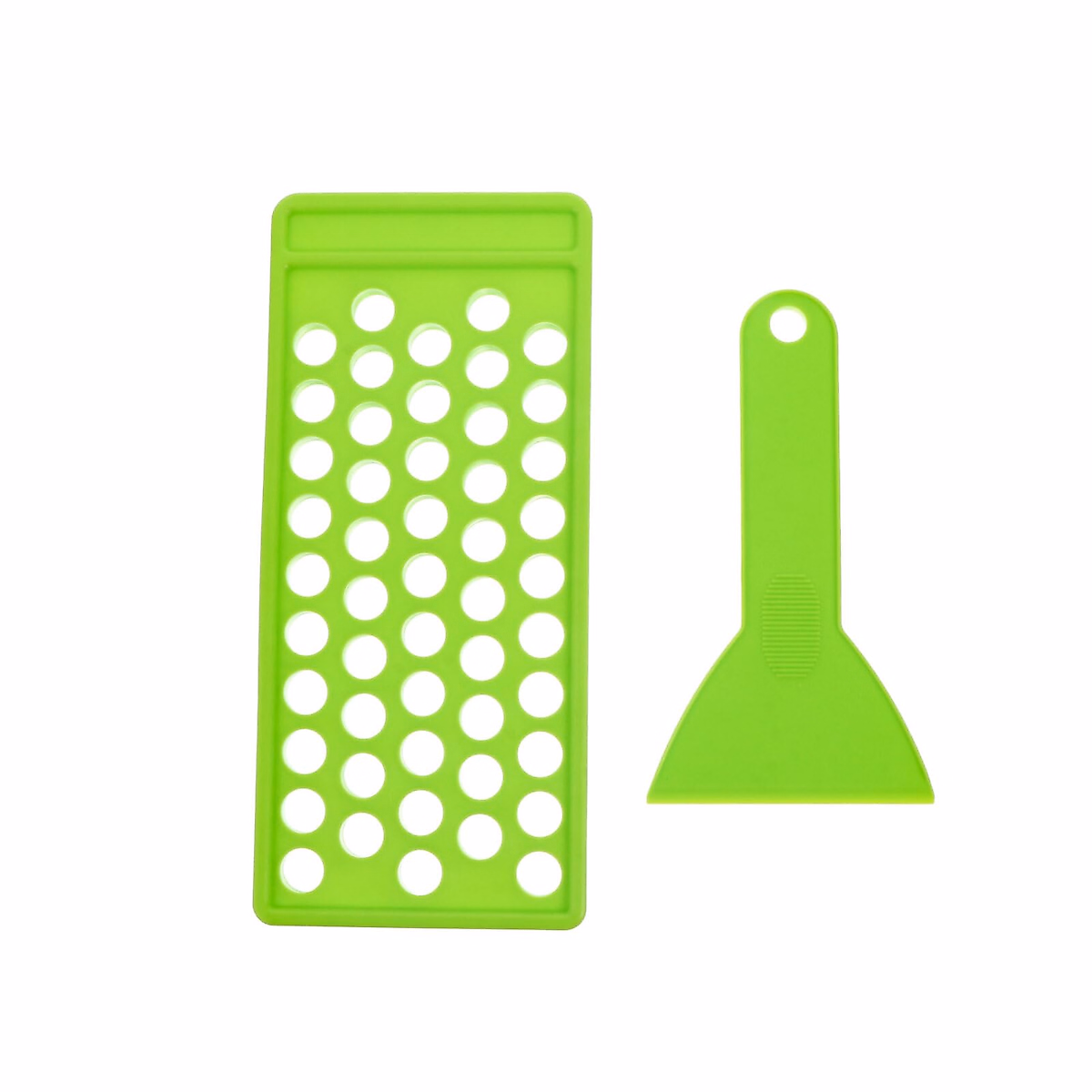 Beaupretty Lip Balm Making Kit Lip Balm Filling Tray and Spatula Set Fast and Easy to Use Just Pour Spread Instantly Fills 50 Lip Balm Containers Lip Balm Base