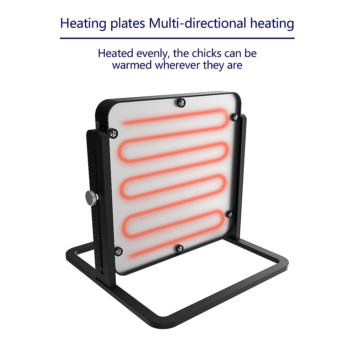 TRIOCOTTAGE Chick Brooder Heating Plate Chicken Coop Heater for Chicks Or Ducklings Warms Up to 15 Chicks