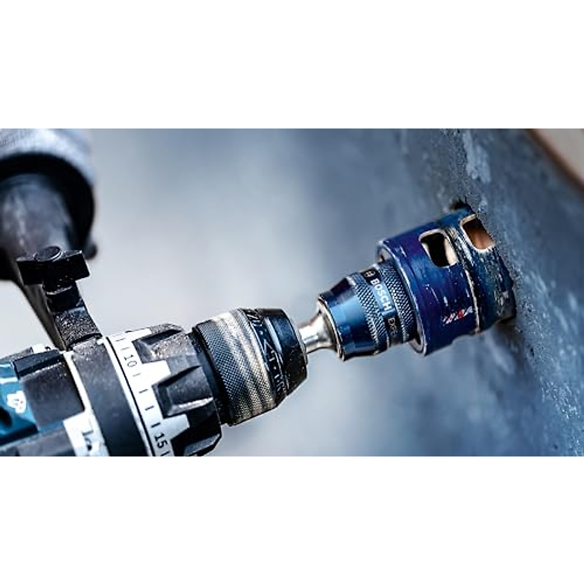 Bosch Professional 2x Expert Power Change Plus Hole Saw System Adapters (Ø 8,5 mm, Accessories Rotary Impact Drill)