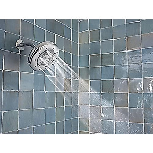 Moen N400R0CH Quattro Rainshower Showerhead with Four Unique Shower Experiences, Chrome