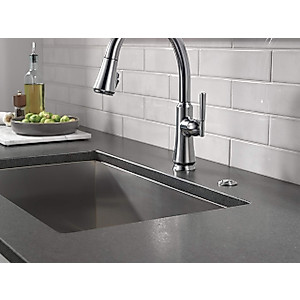 Delta Faucet Air Switch for Disposal Brushed Nickel, Air Switch for Garbage Disposal, Air Switch Kit, Air Switch Button, Arctic Stainless 72050-AR