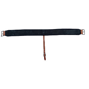 RAAVILS Horse Flank Cinch for Western Horse Saddles Horse TACK Leather Back Cinch Rear Saddle Girths