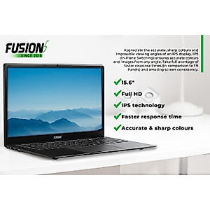 15.6" S15 N2 Full HD Windows 11 Professional Slim n Light Laptop - Intel N4020 - 128GB Storage, 4GB RAM, Intel Dual-Core Dedicated Num-Pad, Dual-Band WiFi, Expandable Storage