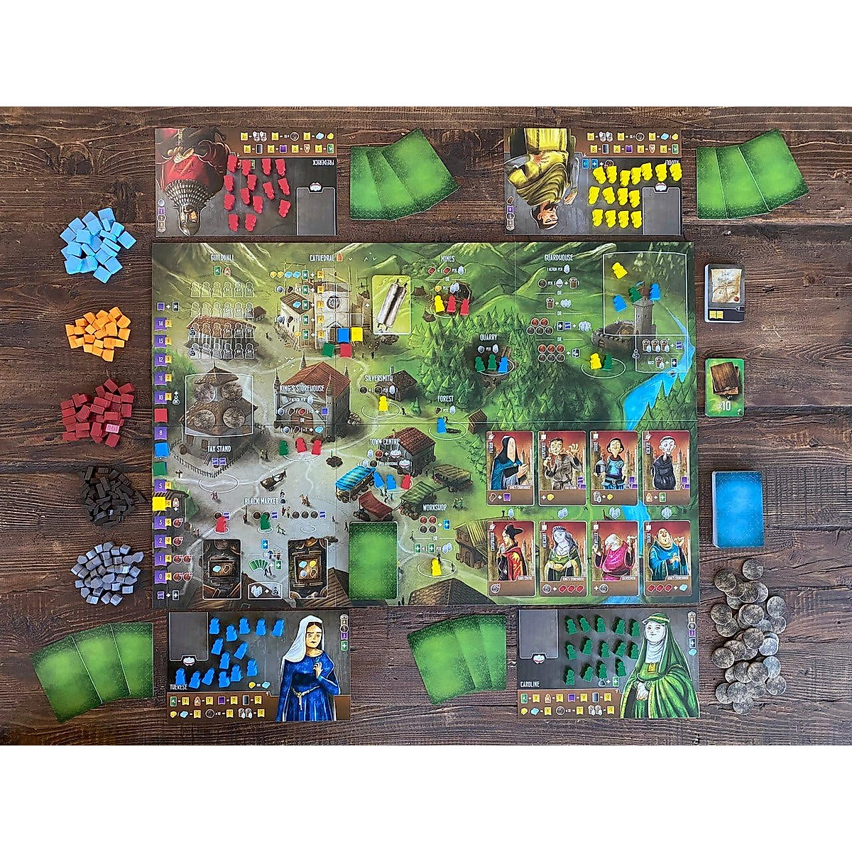 Renegade Game Studios Architects of the West Kingdom Game for 1-5 Players Aged 12 & Up