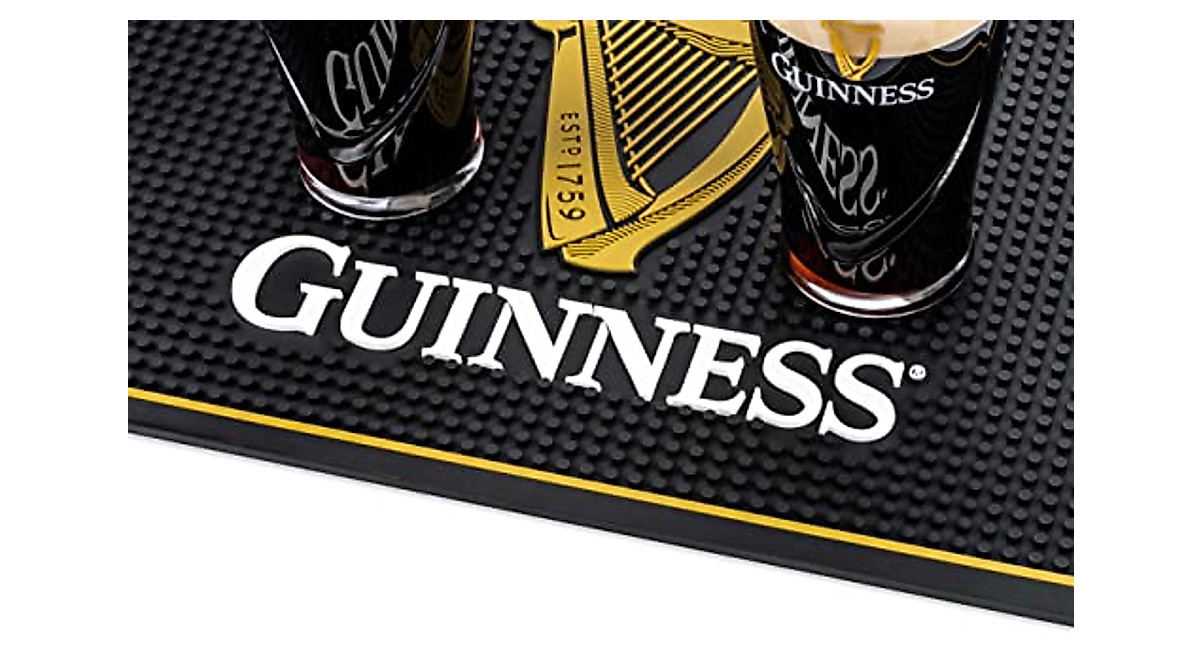 Guinness Bar and Spill Mat - Perfect for Home Bars