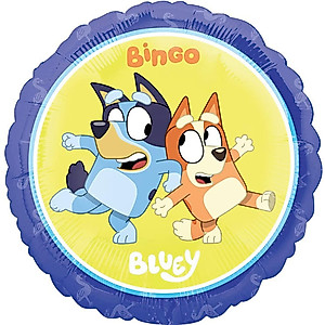 Anagram Bluey Birthday Party Supplies Foil Balloon Bouquet Decorations
