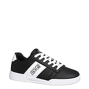 Versace Jeans Couture Men Brooklyn Sneakers Black 9.5 US