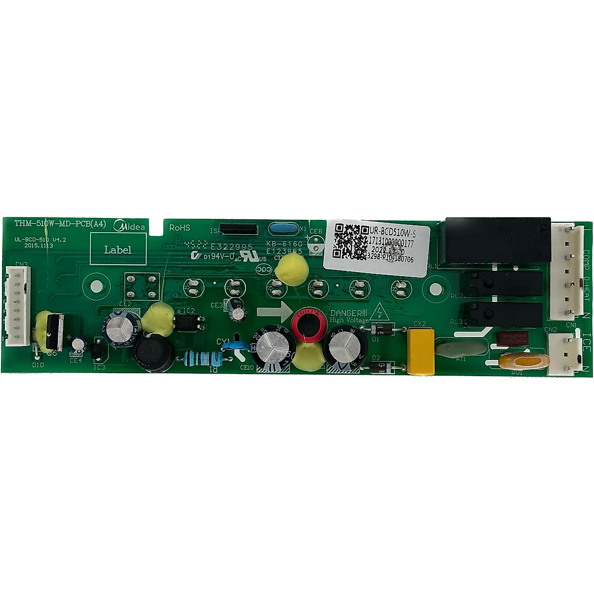 5304523541 Temperature Control Board for Frigidaire Refrigerator FFHT1824UW, FFHT1824US, Compatable with 5304498695