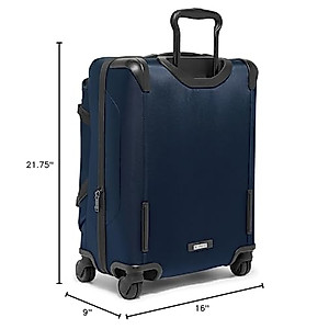 TUMI - Alpha Bravo Continental Front Lid Expandable 4 Wheeled Carry-On - Expandable Luggage - 21.8" X 16.0" X 9.0" - Navy