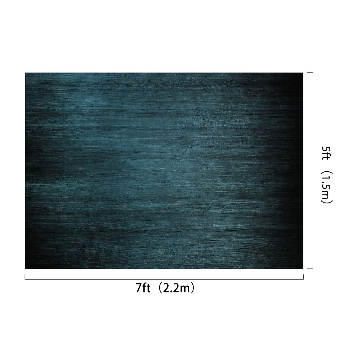 Kate7ft(W) x5ft(H) Wood Texture Photo Backdrop Dark Blue Photography Backdrops Background Navy Blue Photo Studio Props for Photographer