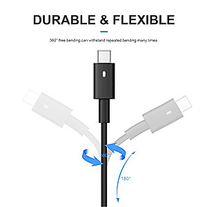 65W 45W Laptop Charger USB C for Dell USB C Charger, Dell XPS 12, XPS 13, Latitude 3540 5420 5430 5440 5450 5520 5530 5540 5550 7400 7410 7420 7430 7440