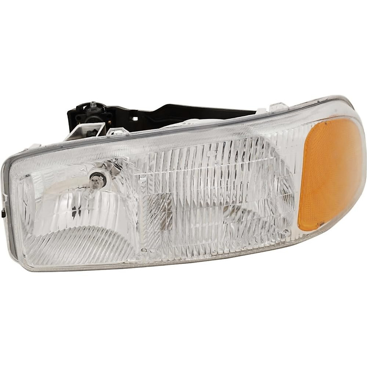 FSYXEL Headlight Halogen Driver Side Clear Lens Headlamp W/Bulb GM2502188 15850351 13673370