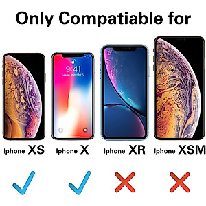 OTOFLY Liquid Silicone Gel Rubber Full Body Protection Shockproof Case for iPhone Xs/iPhone X，Anti-Scratch&Fingerprint Basic-Cases，Compatible with iPhone X/iPhone Xs 5.8 inch (2018), (Ice Pink)