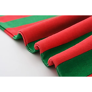 UNICABBIT21 Pajamas for Girls Cute Green Christmas Sleepwear Little & Big Kids Loungewear PJS Clothes 2PCS Set Size 4