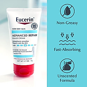 Eucerin Advanced Repair Hand Creme, 2.7 Ounce