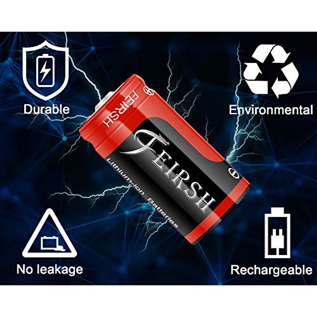 123A 3V Lithium Battery for Arlo, 8 Pack Battery Charger with 3.7V 800mAh Rechargeable Batteries for Arlo Cameras VMC3030 VMK3200 VMS3330 3430 3530 and Flashlight Microphone