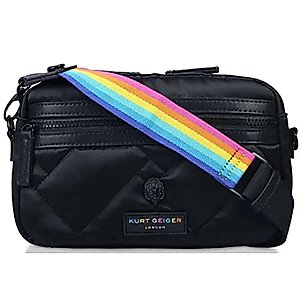 Kurt Geiger London Recycled Nylon Crossbody Black One Size