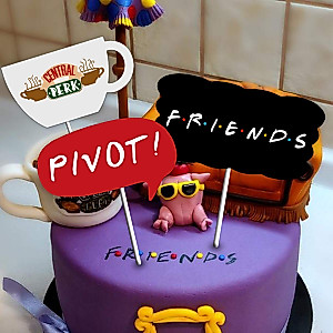 40 Pcs Themed Photo Booth Props TV Show Birthday Party Supplies Graduation Bridal Shower Bachelorette Party Decorations