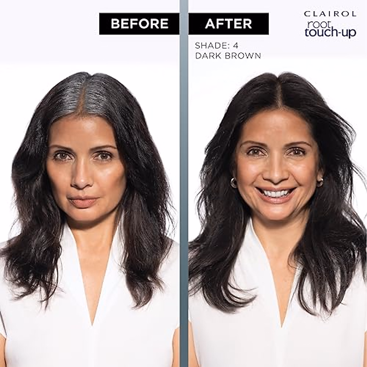 Clairol Root Touch-Up by Nice'n Easy Permanent Hair Dye, 5R Medium Auburn/Reddish Brown Hair Color, Pack of 2