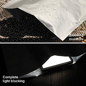 10 Pieces 5 Gallon Mylar Bags, Mylar Bags for Food Storage (17.7" x 23.6") 4.5 Mils Thick