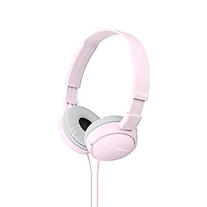 Sony MDRZX110AP ZX Series Extra Bass Smartphone Headset with Mic (Pink)