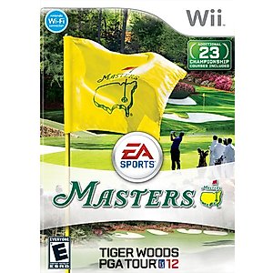 Tiger Woods PGA TOUR 12: The Masters - Nintendo Wii