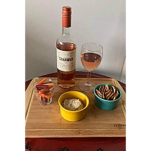 Wooden Cutting Boards for Kitchen: Organic Bamboo Wood Cutting Board with Juice Grooves - Best Wood Cutting Board for Meat & Vegetables - Large Decorative Serving Tray & Wood Cheese Board