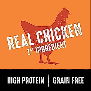 CRAVE Grain Free High Protein Adult Dry Dog Food, Chicken, 30 lb. Bag