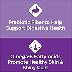 Purina Cat Chow Gentle Dry Cat Food, Sensitive Stomach + Skin - 13 lb. Bag