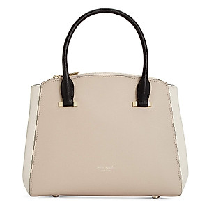 kate spade new york Sydney Double Zip Leather Satchel, Tusk Multi