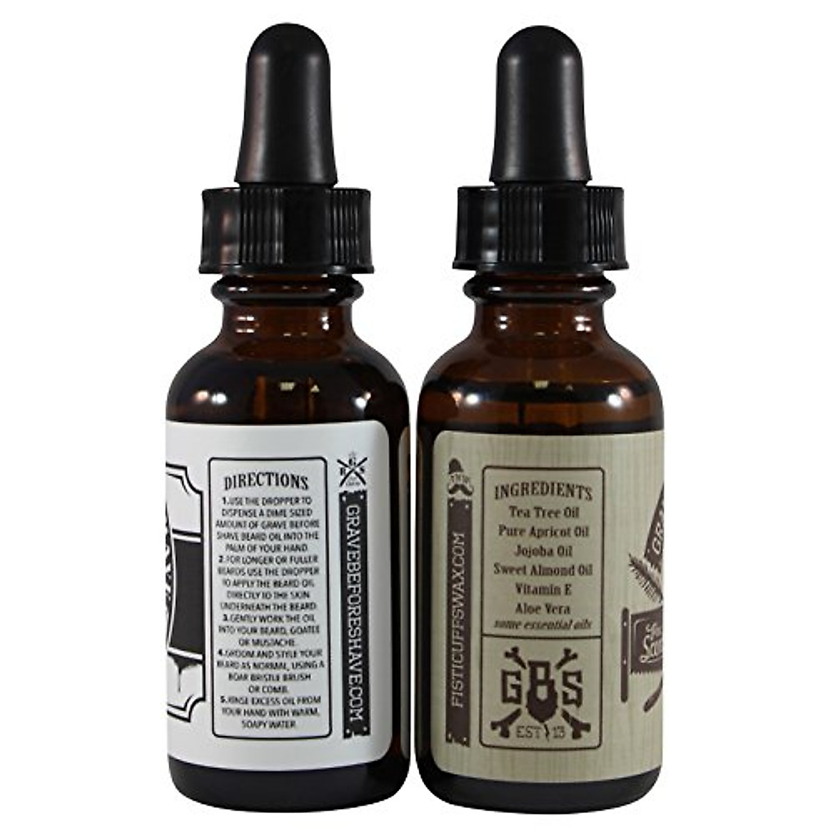 GRAVE BEFORE SHAVE™ Beard Oil 2 Pack
