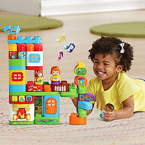 LeapFrog LeapBuilders ABC Smart House, 61 pcs, 2 To 5 Years