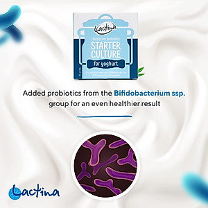 Bulgarian Yogurt Starter Culture with Probiotics Natural Probiotic Yogurt Culture Starter Homemade Yoghurt Starter 10 Liters Lactobacillus bulgaricus