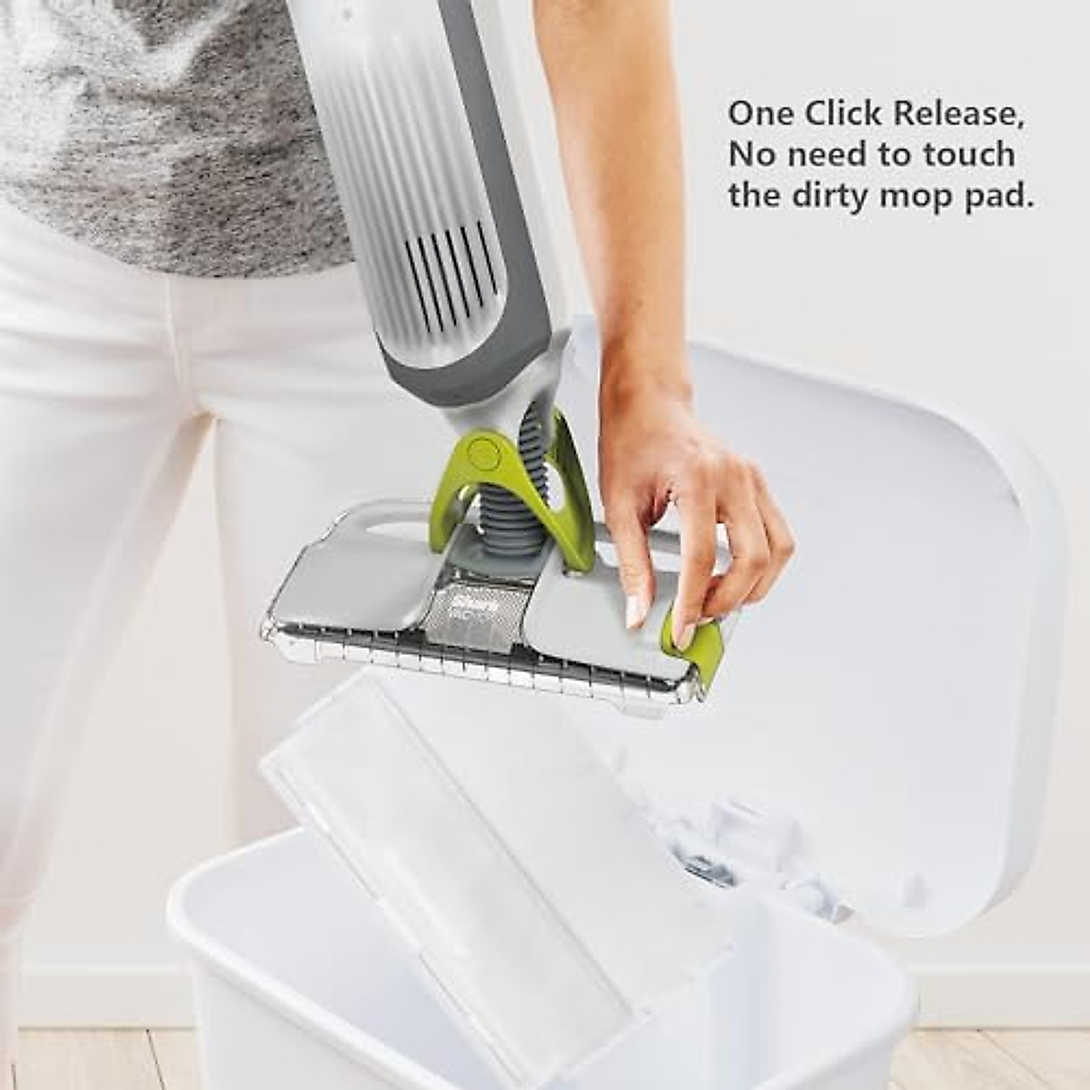 APROPHIC 10 Count Disposable Vacmop Pad for Shark VM252 VM251 VM250 VM200 VM190 Vacuum Mop Pad Refills Compatible with Shark