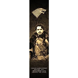 Robb Stark Game of Thrones Bookograph Metal Bookmark