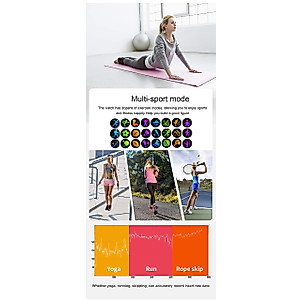 Smart Watch for Women, Fitness Activity Tracker Watch with Heart Rate, Sleep Monitor, Blood Pressure Monitor, Menstrual Period, Full Touch Screen Women Thin Stainless Steel Mesh Bracelet Strap