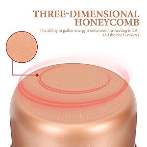 HEMOTON Inner Pot for Instants Pot 3.2-Qt, Polished Surface, Rice Cooker, Nonstick Pot, Replacement Inner Pot, Inner Pot Parts, Alloy Cooking Pot with scale (3L, 8.25"D x 8.25"W x 4.32"H)